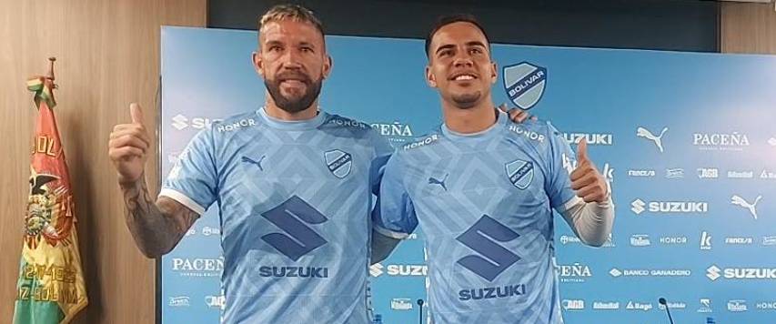 Bolívar presentó a sus dos primeros refuerzos: Miguel Torrén y Robson ...