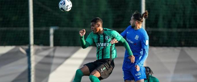 FK Auda del boliviano Enzo Monteiro fue eliminado de la Conference League