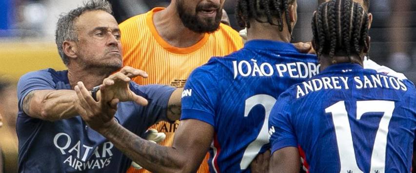 “Mi intención era separar a los jugadores”, dice Luis Enrique tras agresión a João Pedro