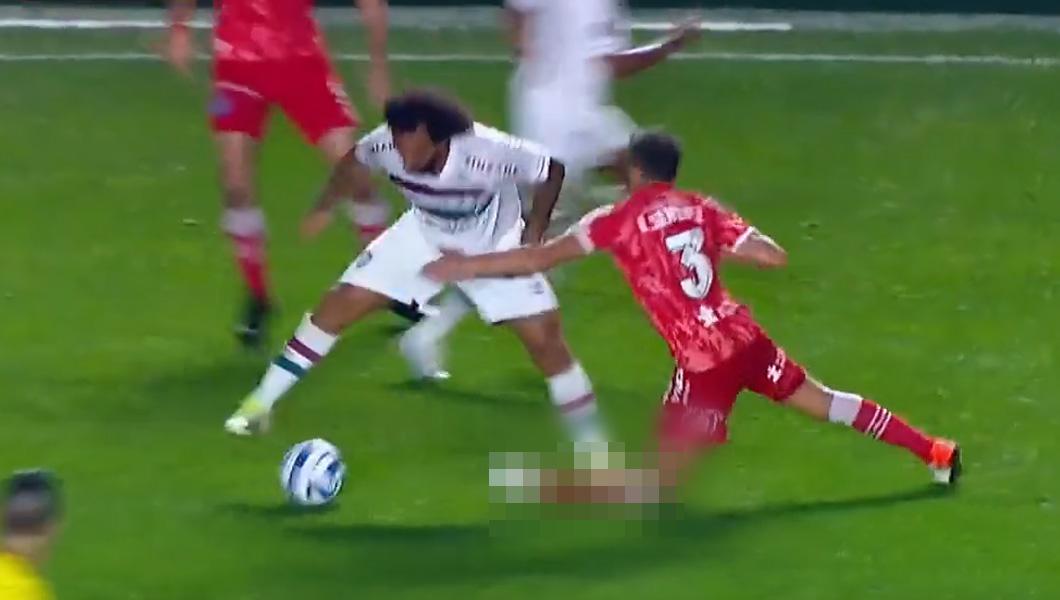 Video: La terrible lesión que provocó Marcelo en la Copa Libertadores